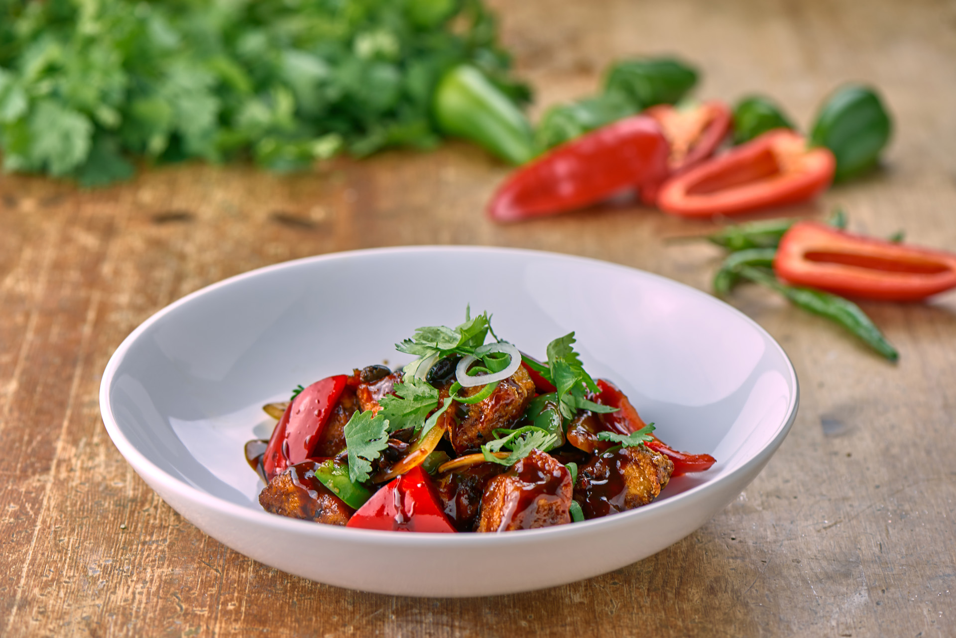 CHICKEN & BLACK BEAN SAUCE - Bon Appetit Alpes CHICKEN & BLACK BEAN SAUCE - Bon Appetit Alpes
